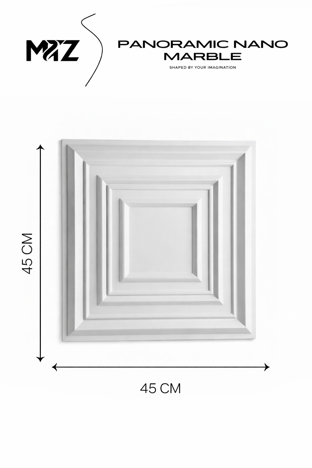 Modern Tavan Paneli Royal Texture 45x45cm (MTP-4545-302) | MTZ Grup ...